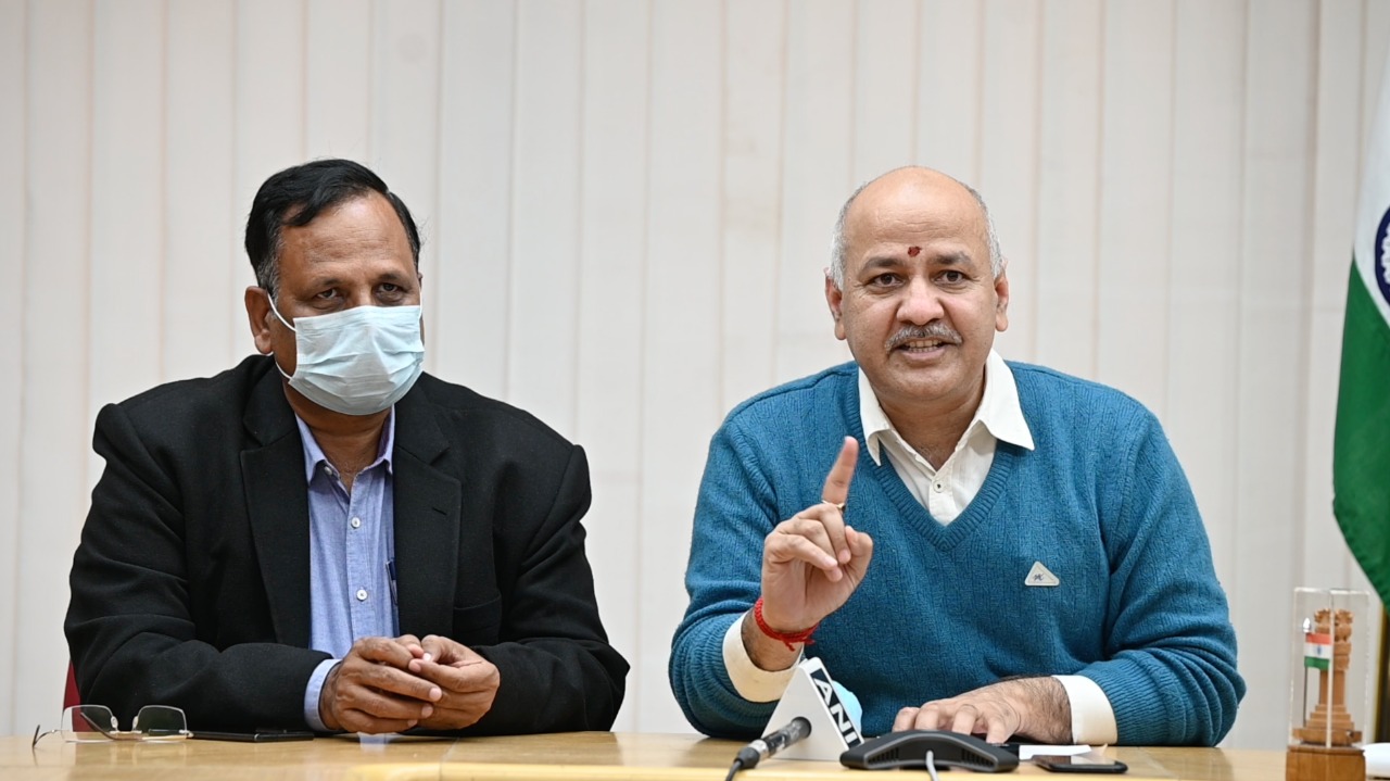 उप-मुख्यमंत्री मनीष सिसोदिया ने आज दिल्ली नगर निगम को कर्मचारियों की ...